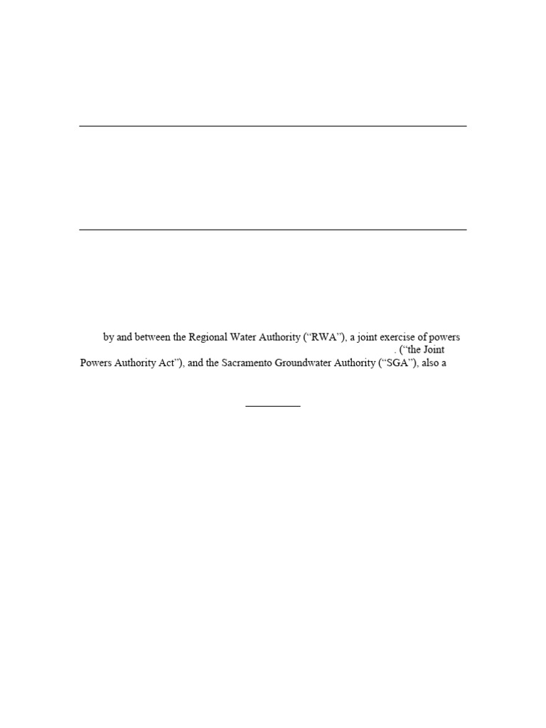 RWA-SGA Administrative Agreement | PDF | Indemnity | Insurance