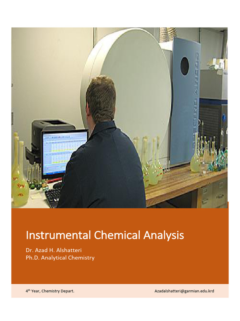 Instrumental Analysis (Page 1 To 9) | PDF | Detection Limit ...