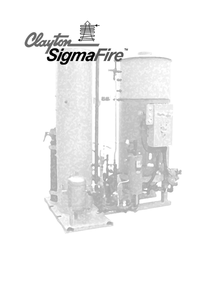 SigmaFire Steam Generator Installation Manual R020932a | PDF | Pump ...