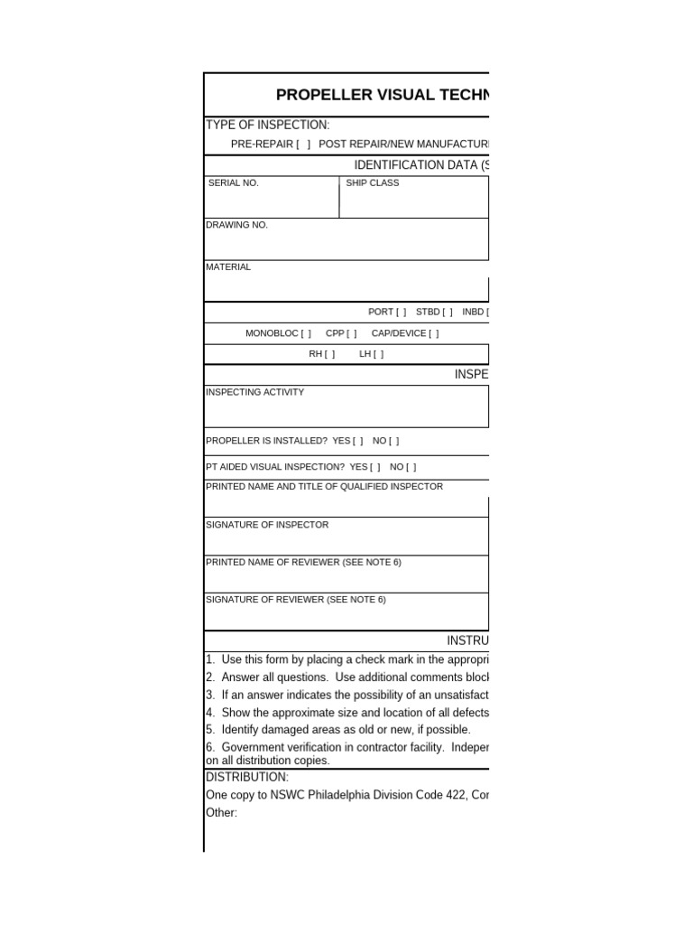 VTI_Forms_3-16-16 | PDF | Propeller | Mechanical Engineering