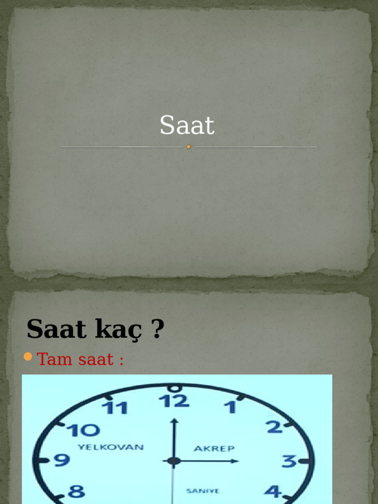Saat | PDF