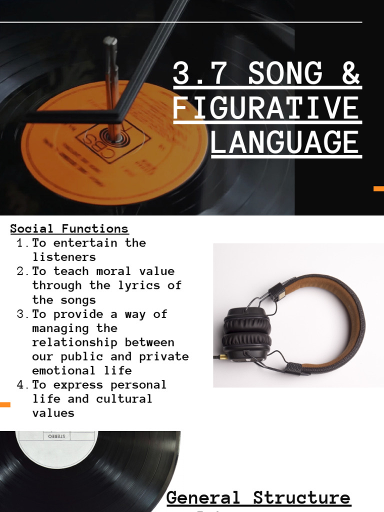 3.7 Song & figurative language | PDF