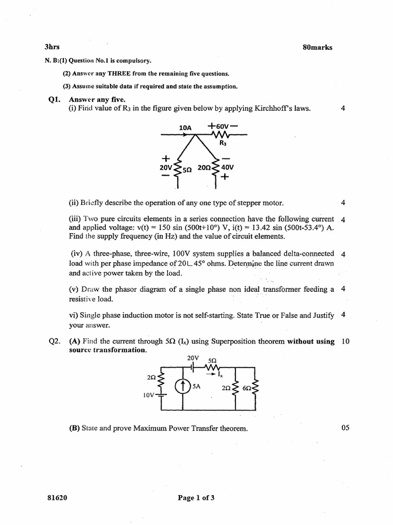 Bee Qp Dec2019 | PDF