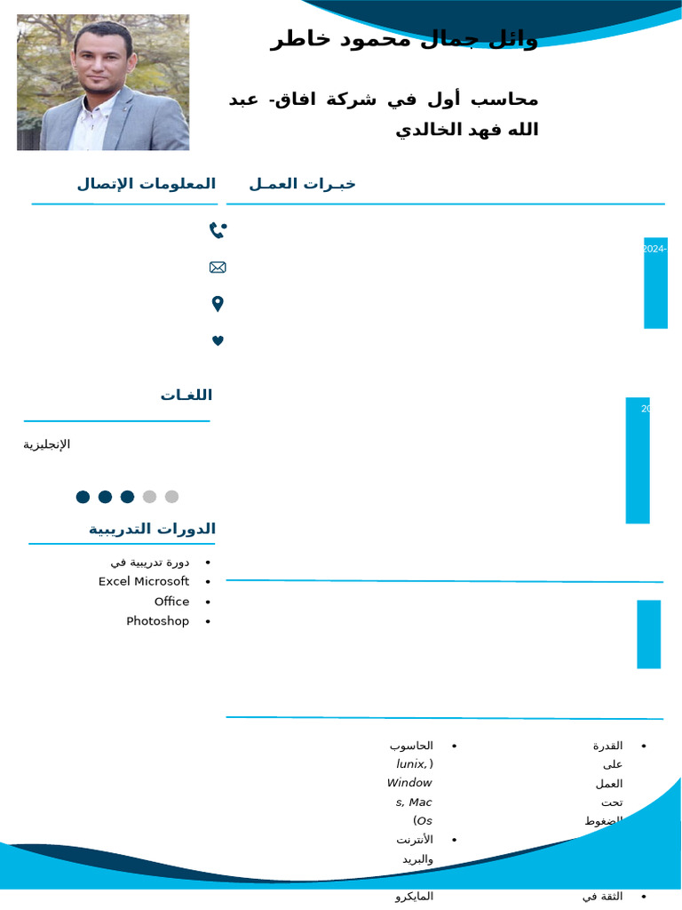 Cv Wael New حسابات | PDF