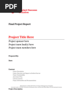 Innovation Project Proposal Template | PDF