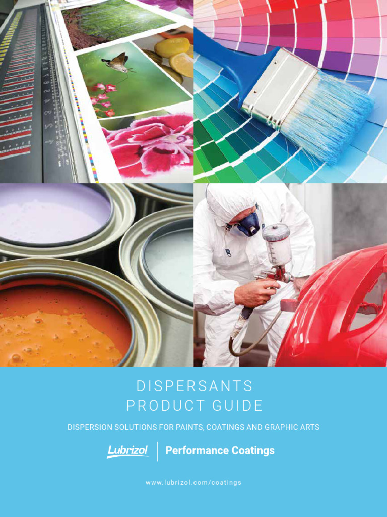 Dispersants Product Guide - 22-2259 | PDF | Paint | Solvent