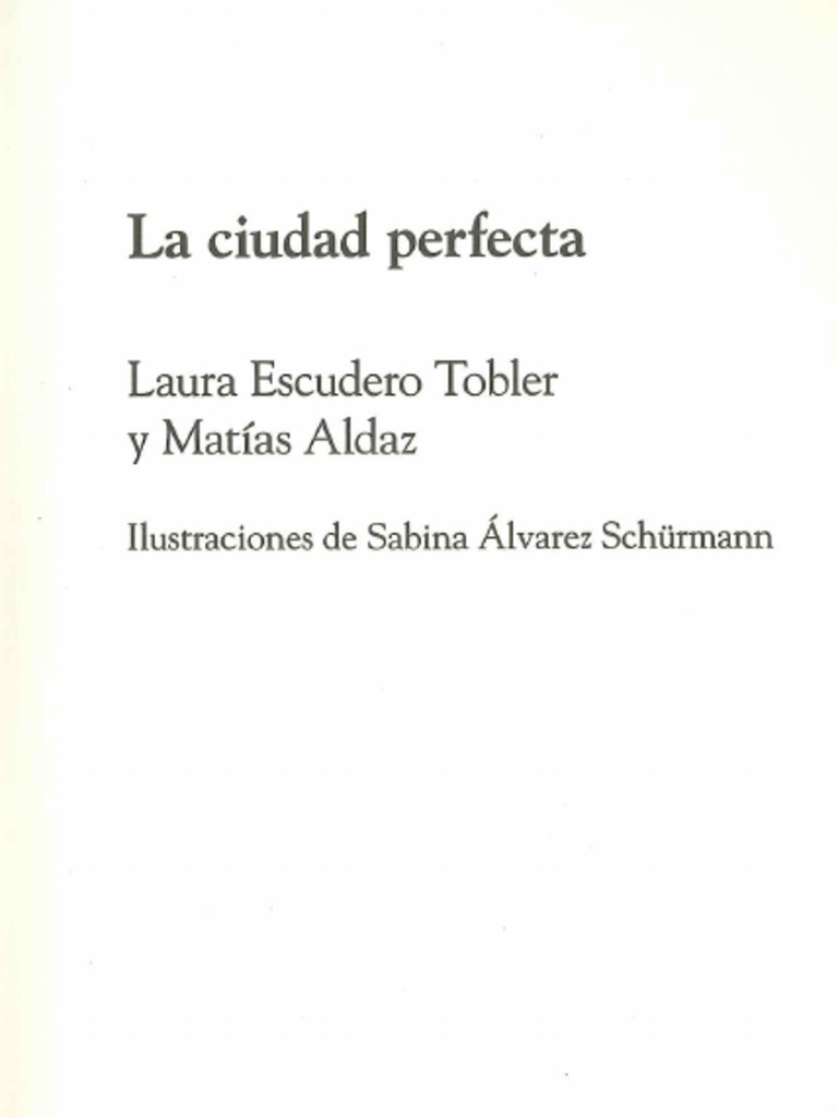La Ciudad Perfecta | PDF