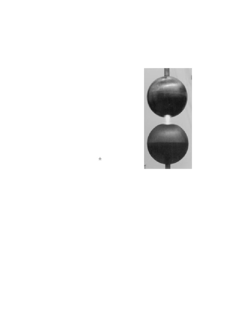 The Breakdown Electric Field Between Two Conducting Spheres by The ...