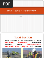 Total Station | PDF | Surveying | Angle