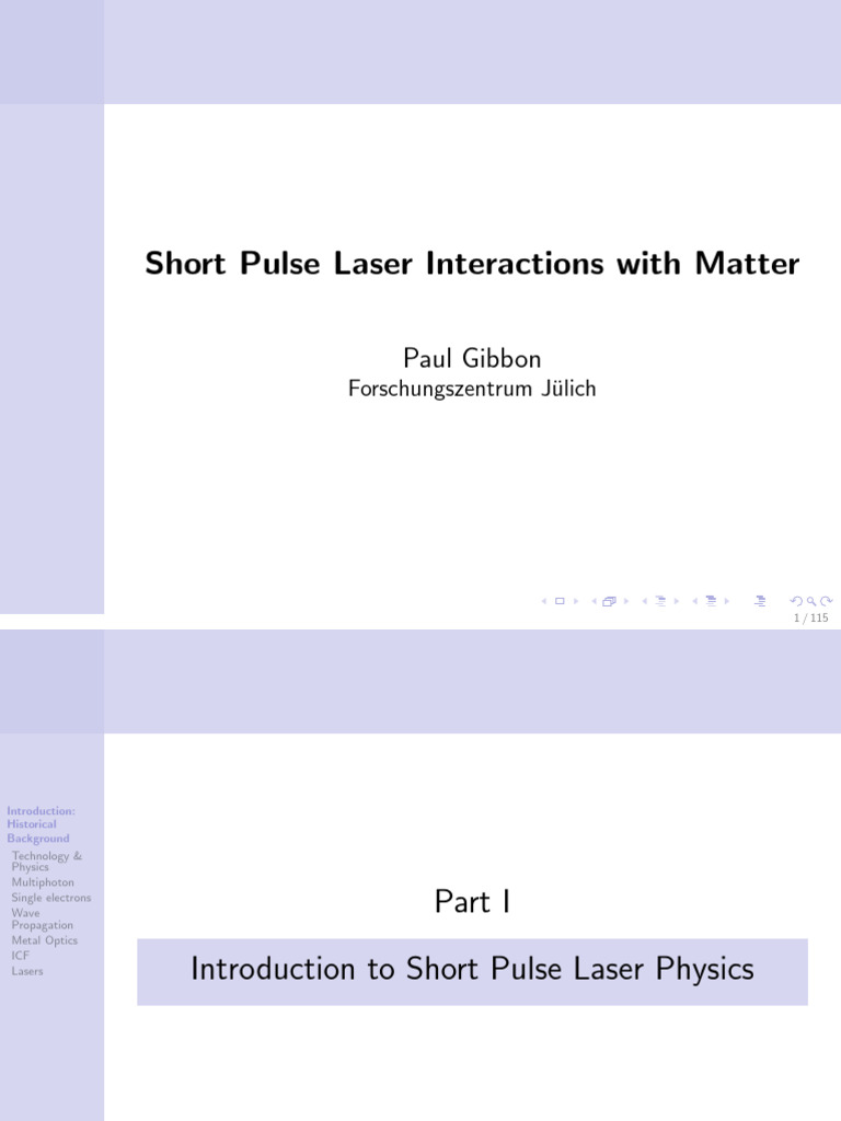 CXV 0 BF5 Ycd OAXNqb AA4 W LDF BPM 0653 | PDF | Laser | Electron