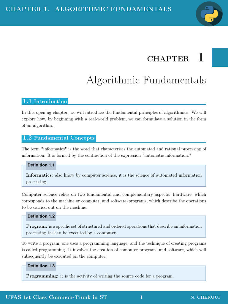 Algorithmic Fundamentals in Programming | PDF | Area | Data Type