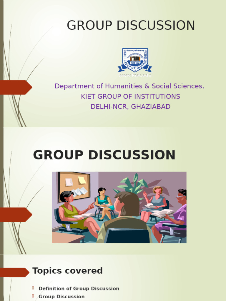 4.2 Group Discussion | PDF | Argument | Knowledge