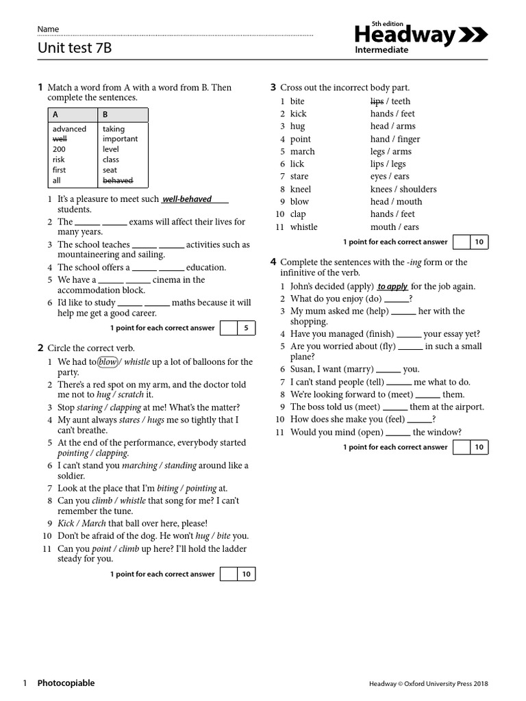 HW5e_Int_Test Unit 7B | PDF