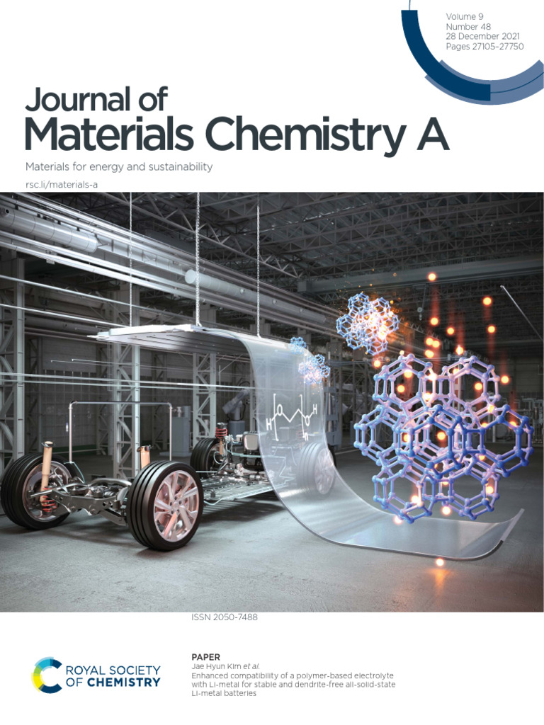 JMCA 2nd paper | PDF | Lithium Ion Battery | Chemistry