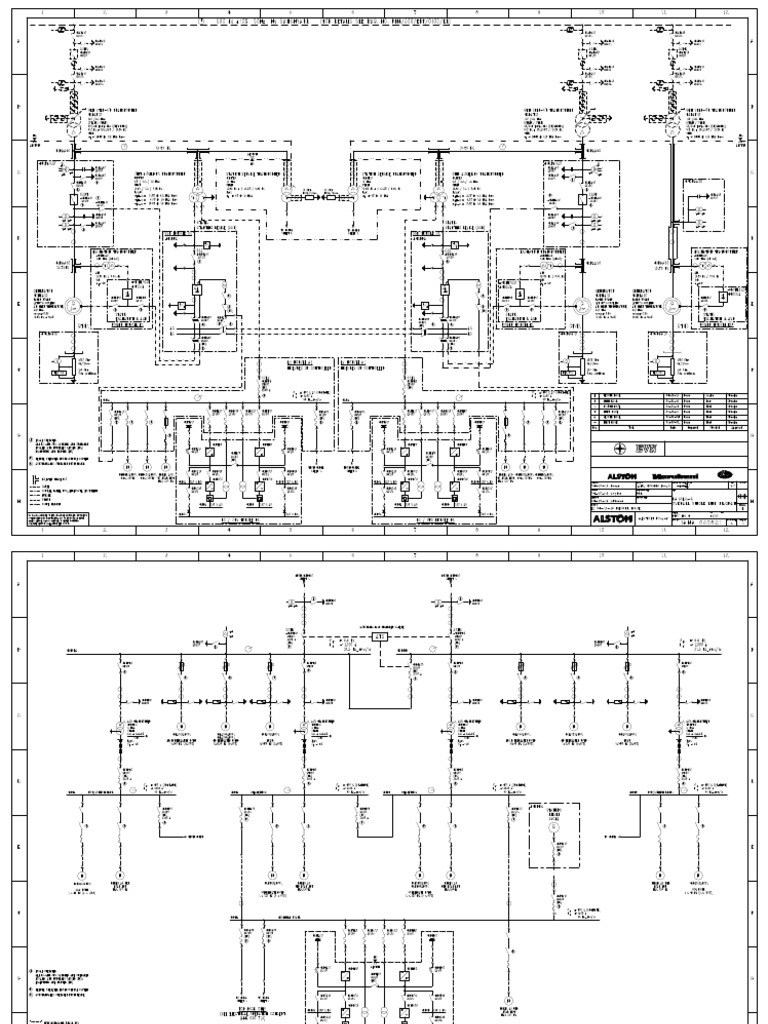 Overall Single Line Diagram PM4 | PDF