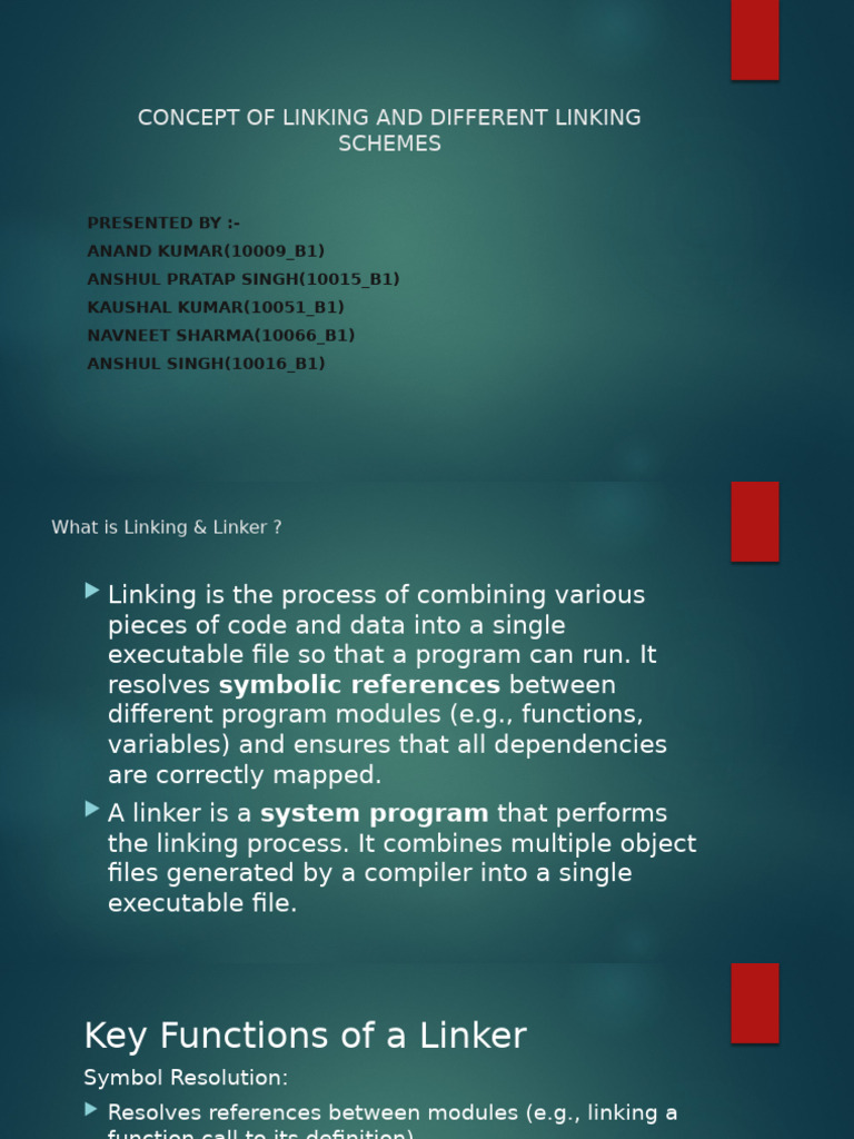 OS_PRESENTATION | PDF | Library (Computing) | Computer Programming