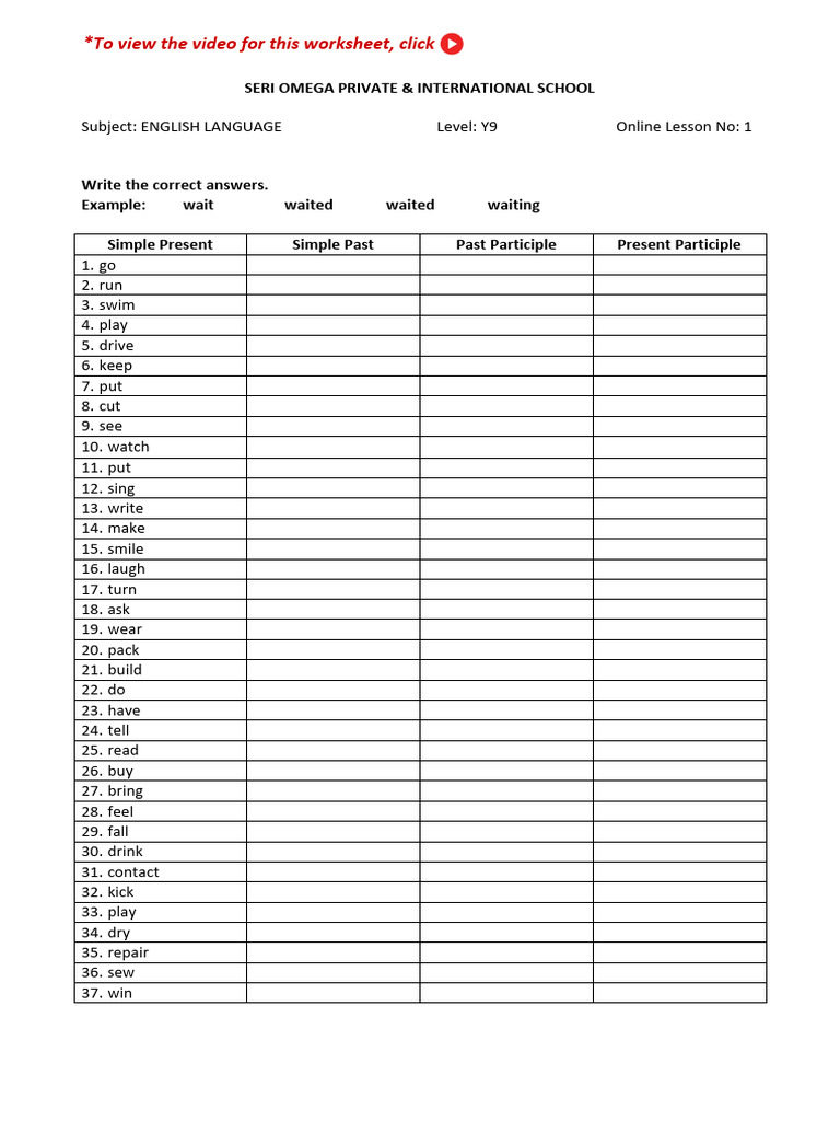 English Language Worksheet for Y9 | PDF