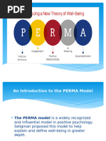 PERMA Model of Well-Being by Seligman | PDF