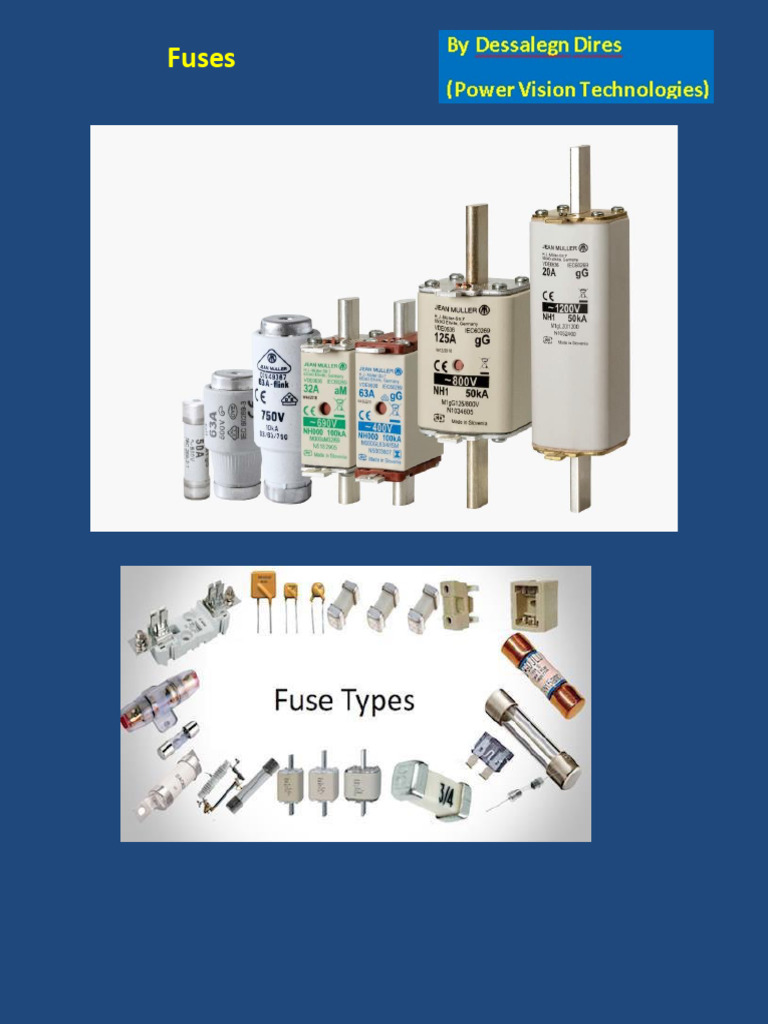 Fuses | PDF | Fuse (Electrical) | Electrical Components