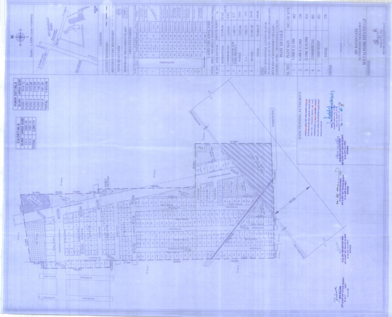 Rayasandra Approved Layout Plan | PDF