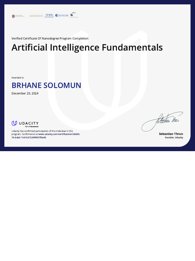 Artificial Intelligence Fundamentals | PDF