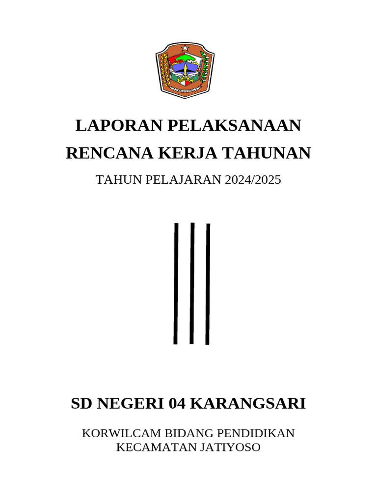 Laporan Pelaksanaan RKT 20242025 | PDF