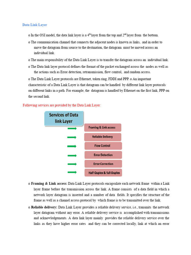 Datalink Layer | PDF | Ieee 802.11 | Transmission Control Protocol