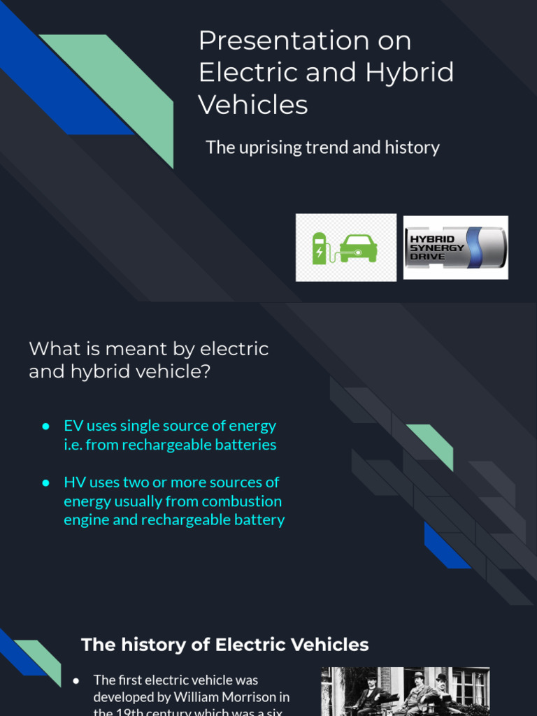 HUM-1108-presentation | PDF | Electric Vehicle | Electric Car