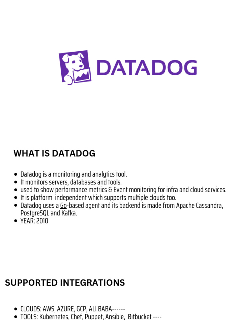 What Is Datadog | PDF