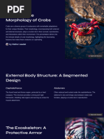 Crab Morphology: Structure and Function | PDF | Abdomen | Crab