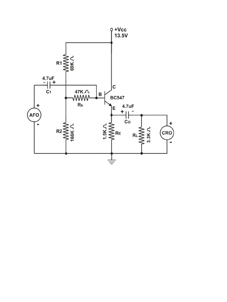 Common Collector Amplifier | PDF
