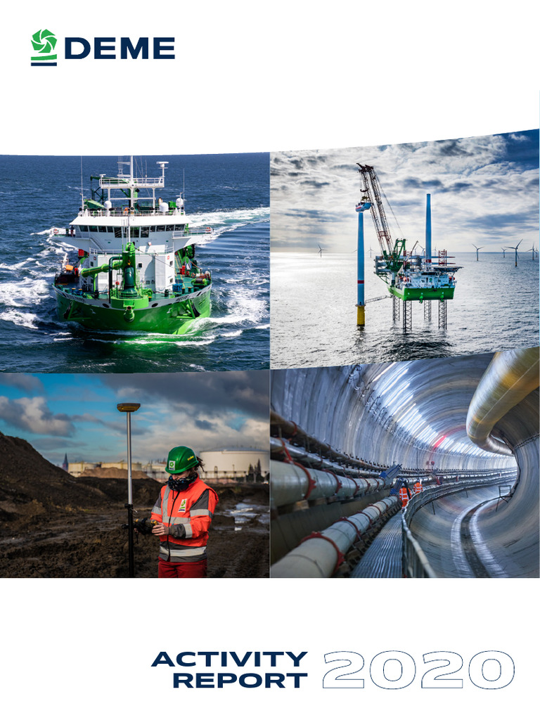 Activity_report_DEME_2020 | PDF | Climate Change Mitigation | Offshore Wind Power