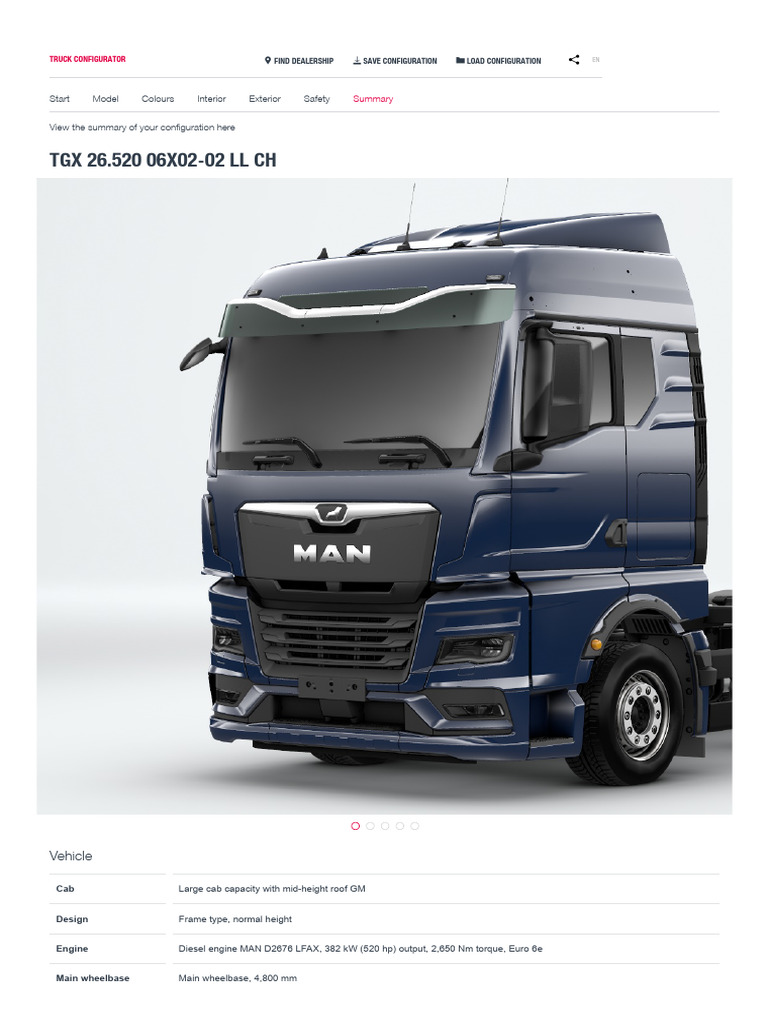 MAN Customer Configurator 2 | PDF | Transport | Vehicles