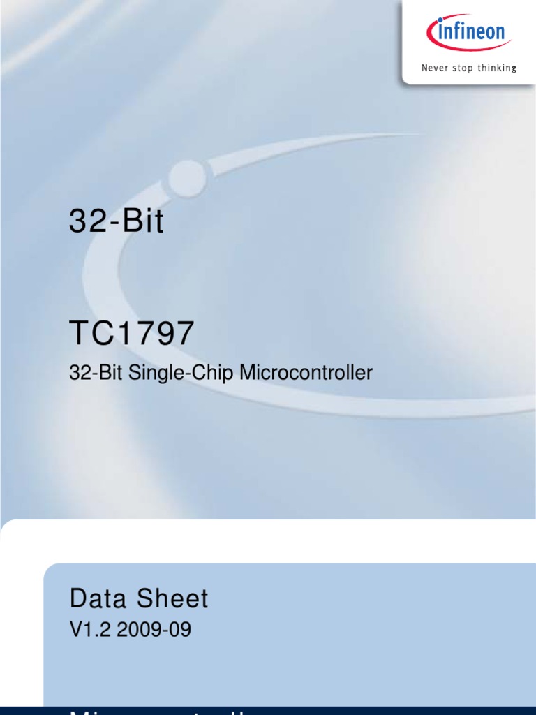 Data Sheet: Microcontrollers | Download Free PDF | Flash Memory ...