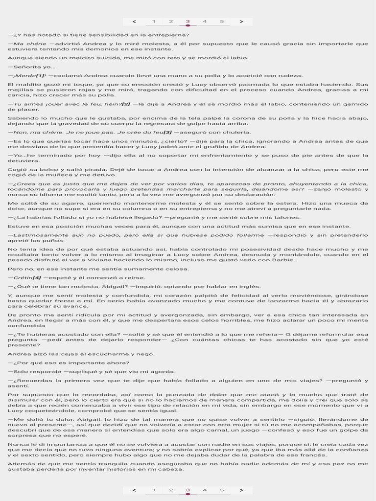 Libro Abigail, capítulo Crétin, página 1 leer en línea | PDF