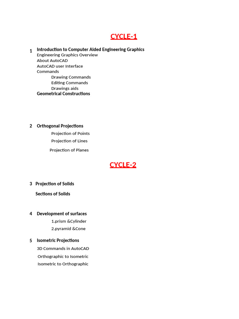 Caeg Manual | PDF | Technical Drawing | Circle