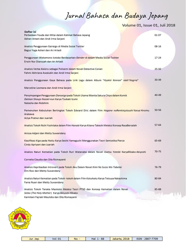 Klasifikasi Kigo Pada Haiku Karya Seishi Yamaguchi | PDF