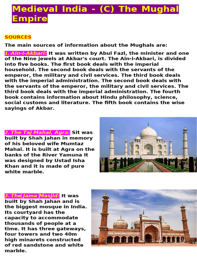The Mughal Empire | PDF