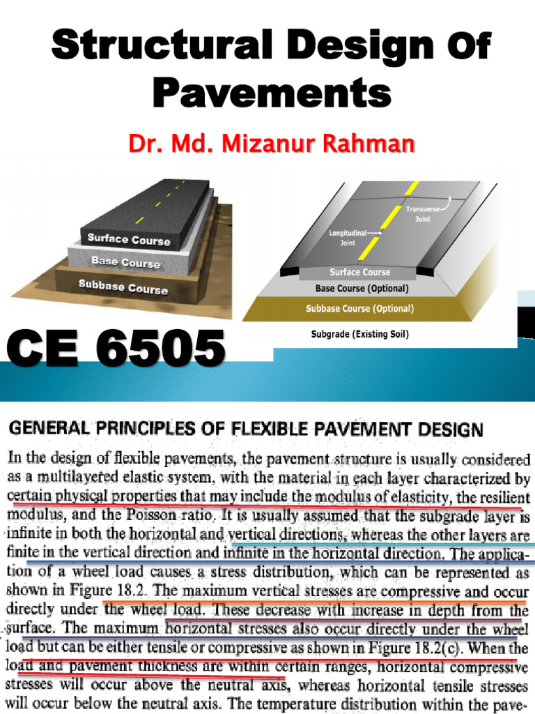 Flexible Pavement Design Examples | PDF
