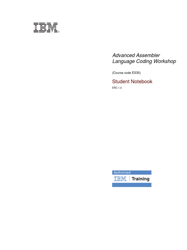 ES35_Student Guide (1) | PDF | Assembly Language | Computer Programming
