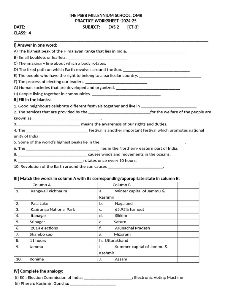 Class 4 EVS CT-3 PWS 11733841468 | PDF