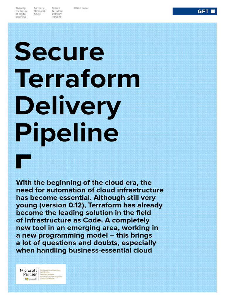 gft-whitepaper-azure-terraform | PDF | Cloud Computing | Microsoft Azure