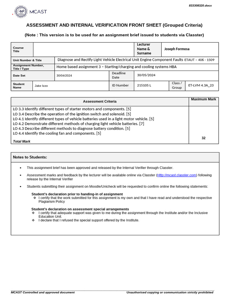A3 Front Sheet 2024 | PDF | Transport | Manufactured Goods
