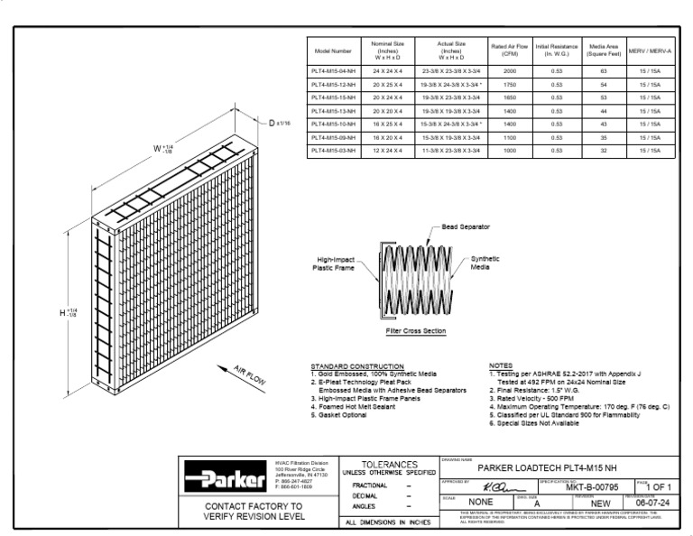 Mkt-b-00795 Parker Loadtech Plt4-m15 Nh (1) | PDF | Building ...