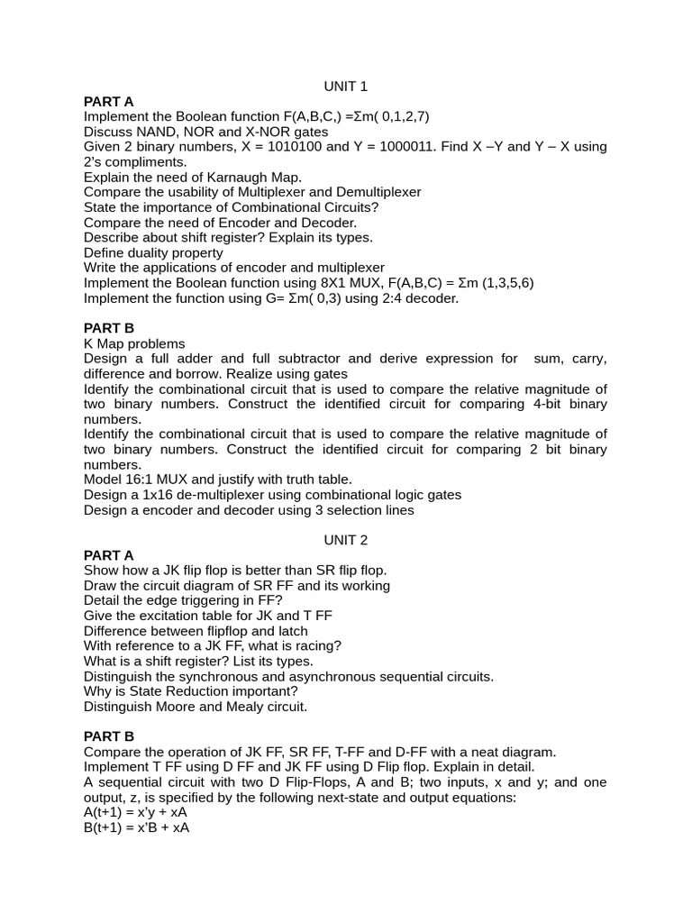 Dpco Important Questions | PDF | Central Processing Unit | Computer Architecture