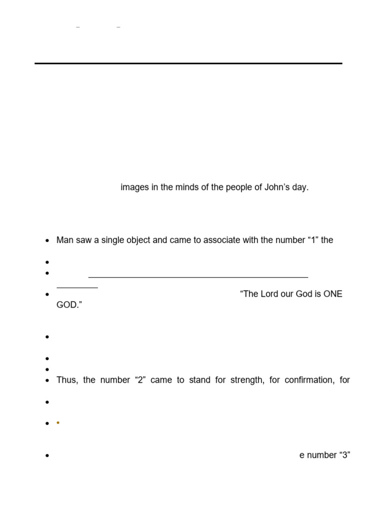 Numerology The Symbolism of Numbers | PDF | Number Of The Beast | Satan