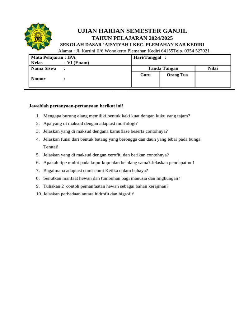 Uh Ipa Bab 2 SMT 1 | PDF