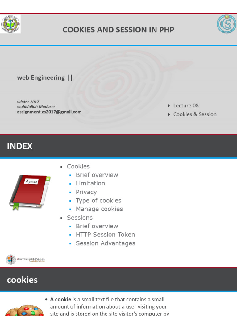 08_PHP_Lecture | PDF | Http Cookie | Php