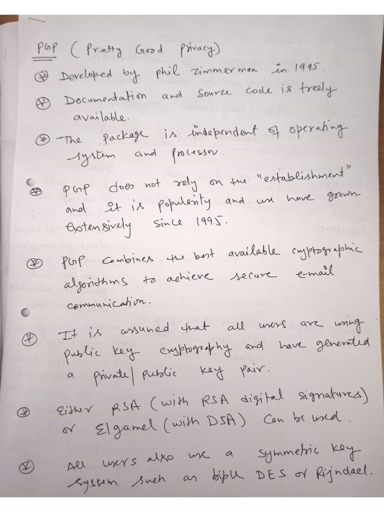 PGP Cryptography | PDF