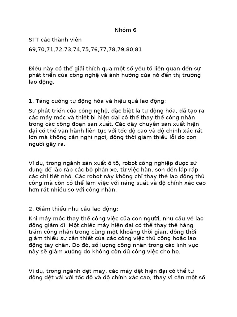 Nhóm 6 | PDF